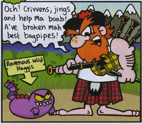 Hamish the Haggis-Basher | UK Comics Wiki | Fandom