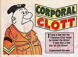 Corporal Clott | UK Comics Wiki | Fandom