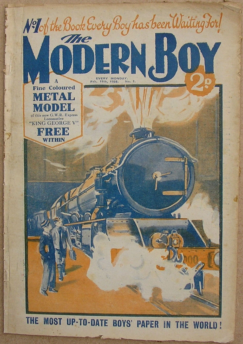 The Modern Boy | UK Comics Wiki | Fandom