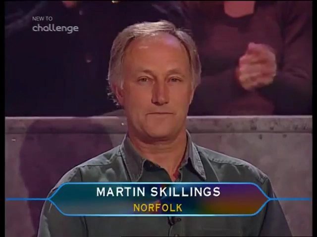 Martin Skillings | UK Gameshows Wiki | Fandom