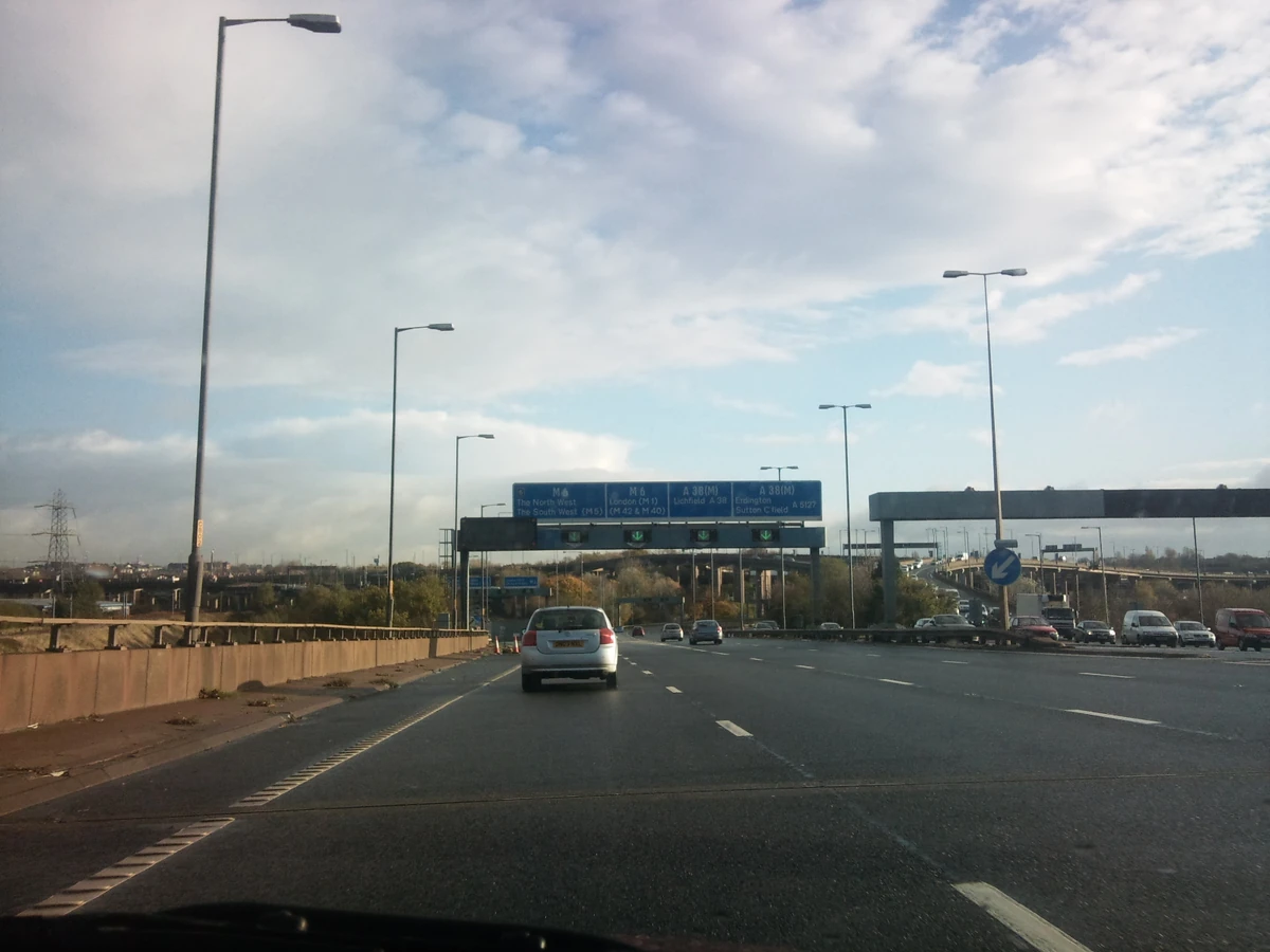 A38(M) | UK Roads | Fandom