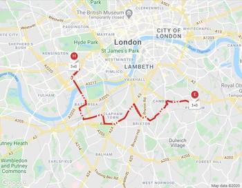 London Buses route 345 | UK Transport Wiki | Fandom