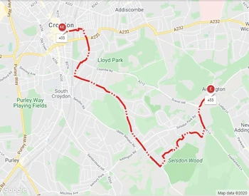 London Buses route 433 | UK Transport Wiki | Fandom