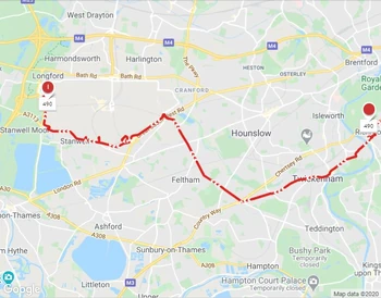 London Buses route 490 | UK Transport Wiki | Fandom