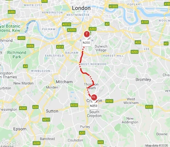 London Buses route N250 | UK Transport Wiki | Fandom