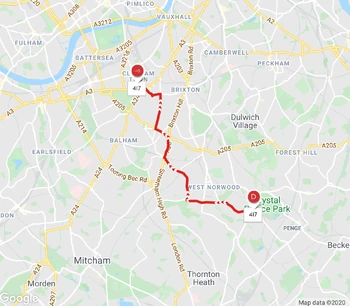 London Buses route 417 | UK Transport Wiki | Fandom