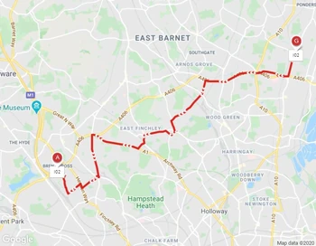 London Buses route 102 | UK Transport Wiki | Fandom