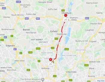London Buses route 279 | UK Transport Wiki | Fandom