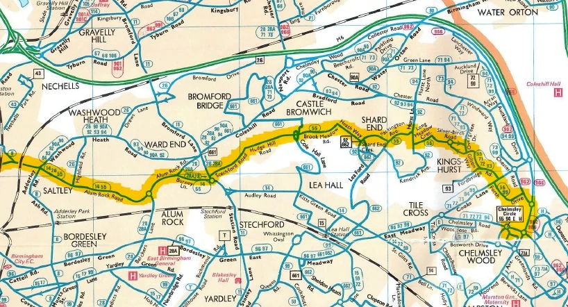 West Midlands bus route 95 | UK Transport Wiki | Fandom