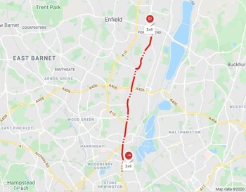 London Buses route 349 | UK Transport Wiki | Fandom