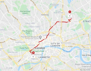 London Buses route 38 | UK Transport Wiki | Fandom