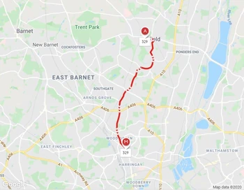 London Buses route 329 | UK Transport Wiki | Fandom