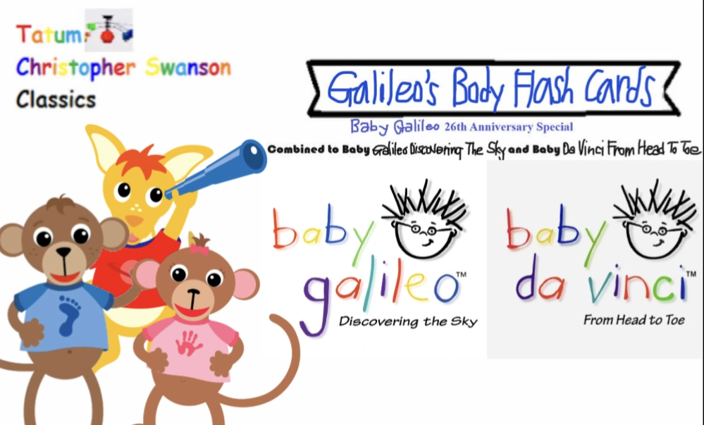 Galileo's Body Flash Cards | Ultimate Baby Einstein Wiki | Fandom