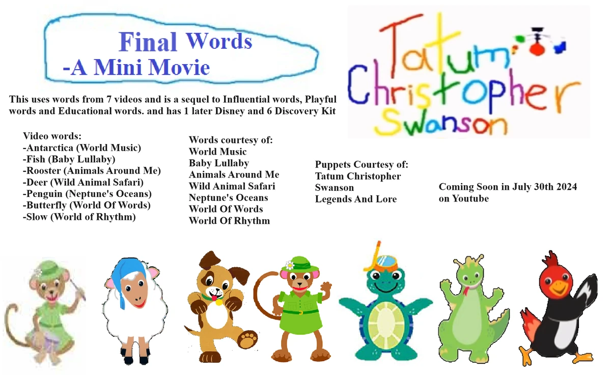 Final Words - A Mini Movie (Tatum Christopher Swanson) | Ultimate Baby ...