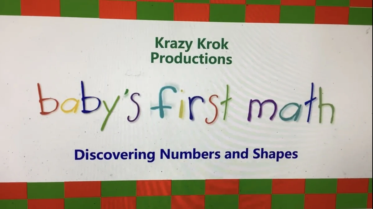 Baby's First Math: Discovering Numbers and Shapes (Krazy Krok ...