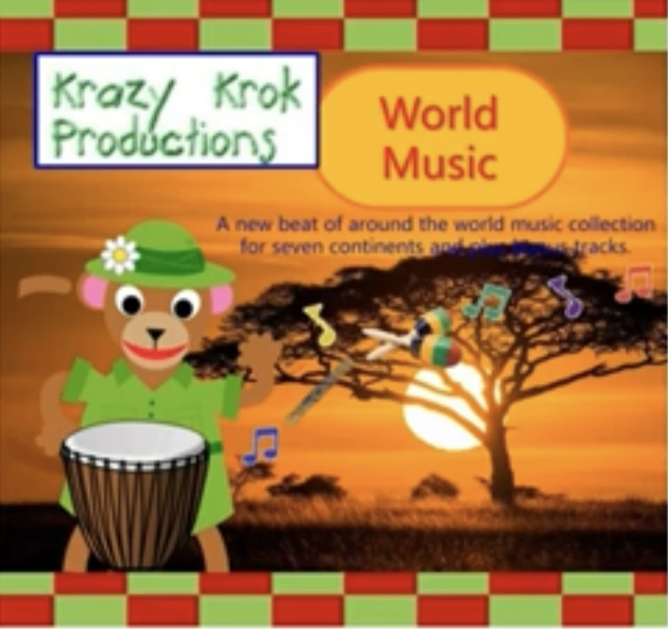 World Music 2025 CD (Krazy Krok Productions) | Ultimate Baby Einstein ...
