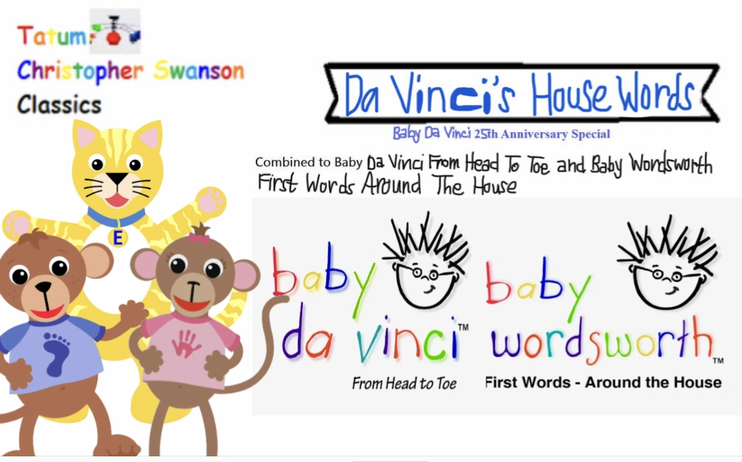 Da Vinci's House Words (Tatum Christopher Swanson) | Ultimate Baby Einstein Wiki | Fandom