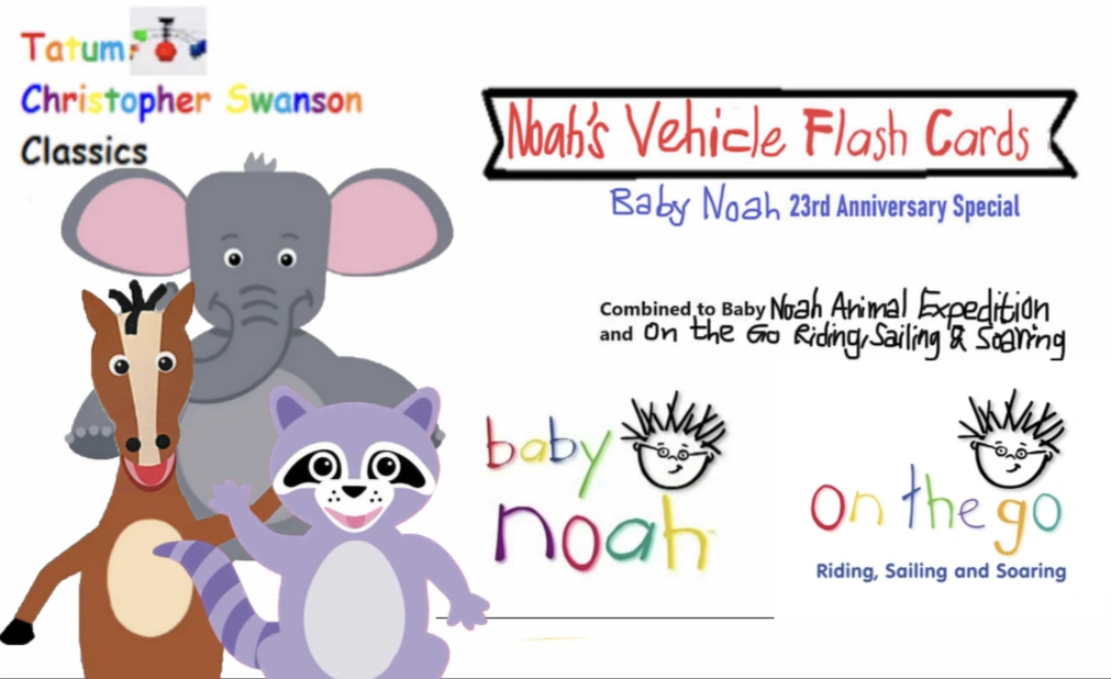 Noah's Vehicle Flash Cards | Ultimate Baby Einstein Wiki | Fandom