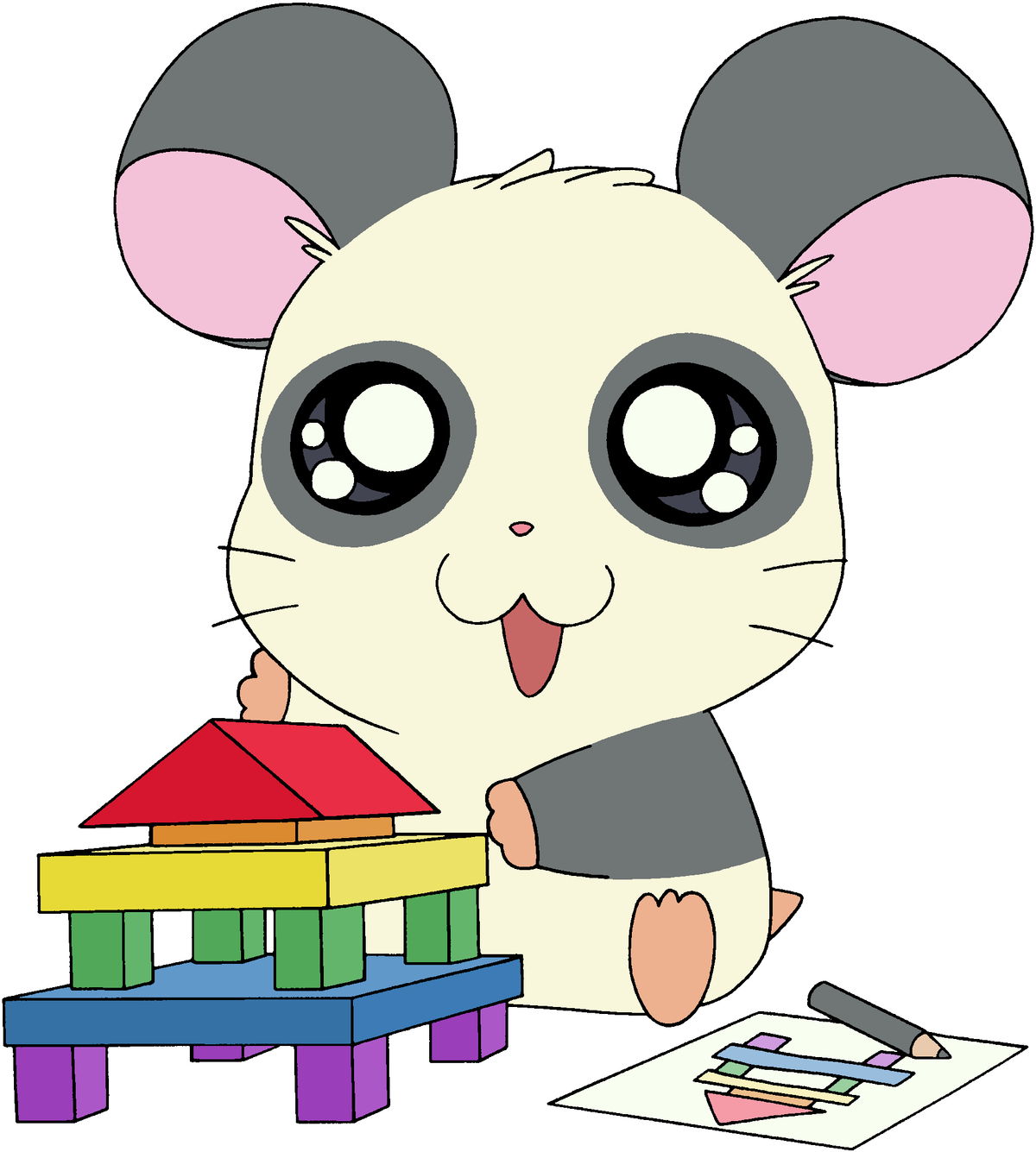 Panda (Hamtaro) | Ultimate Character and/or Object Fusion Wiki | Fandom