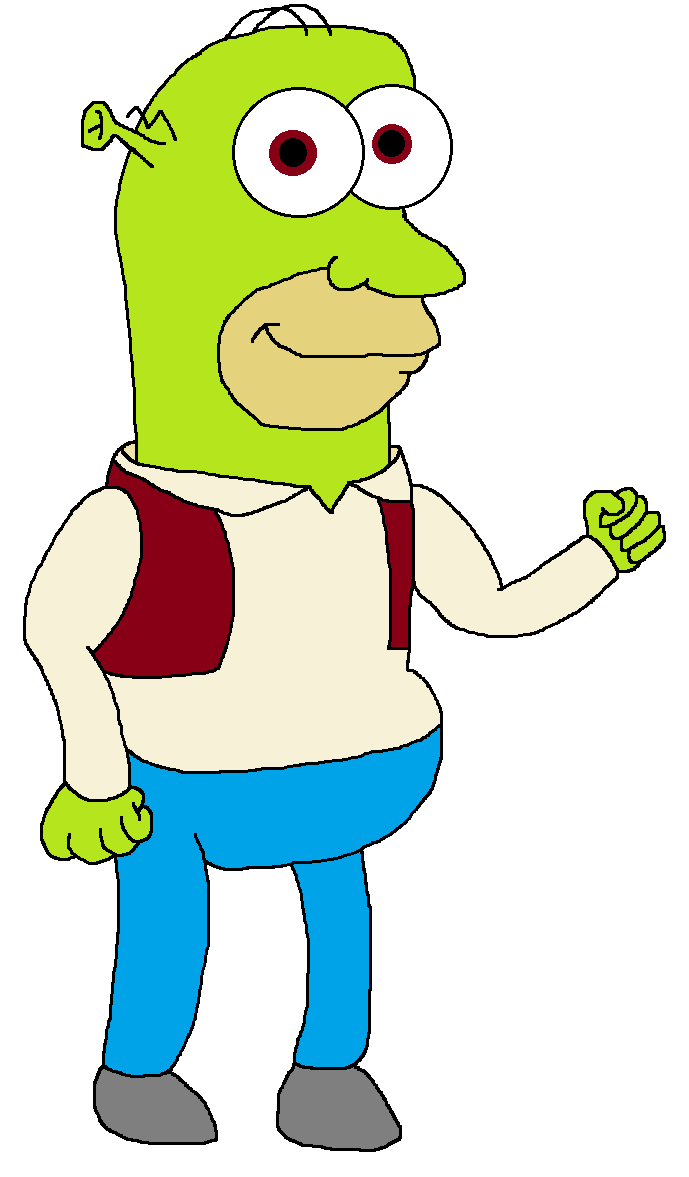 Shromek Simpson | Ultimate Character and/or Object Fusion Wiki | Fandom