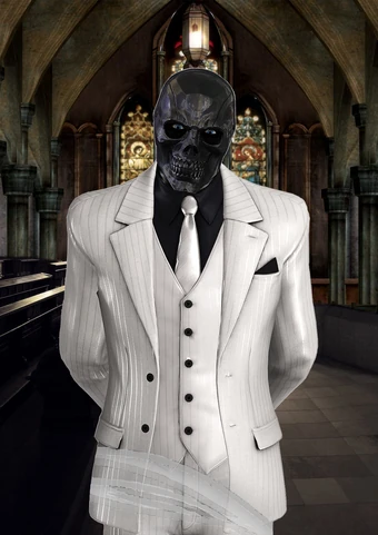 Black Mask Costume