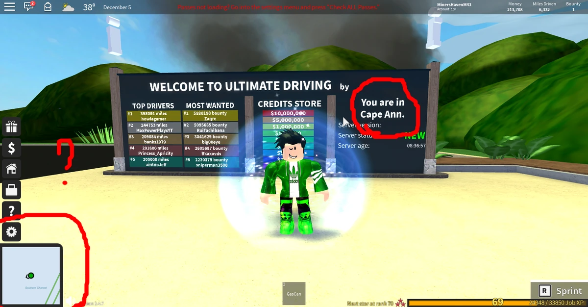 User blog:MinersHavenM43/Why is the Minimap bugged? | Ultimate Driving ...