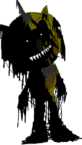 Nightmare Golden Sonic | The Ultimate FNaS Sources Wiki | Fandom