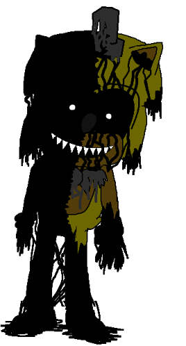 Nightmare Golden Sonic | The Ultimate FNaS Sources Wiki | Fandom