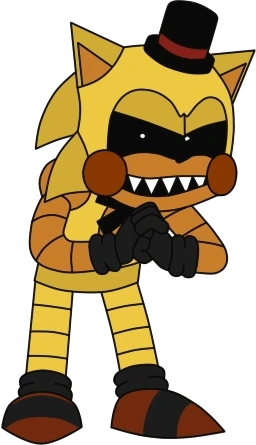 Golden Toy Sonic | The Ultimate FNaS Sources Wiki | Fandom