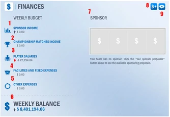 Finances | Ultimate Football Manager Wiki | Fandom
