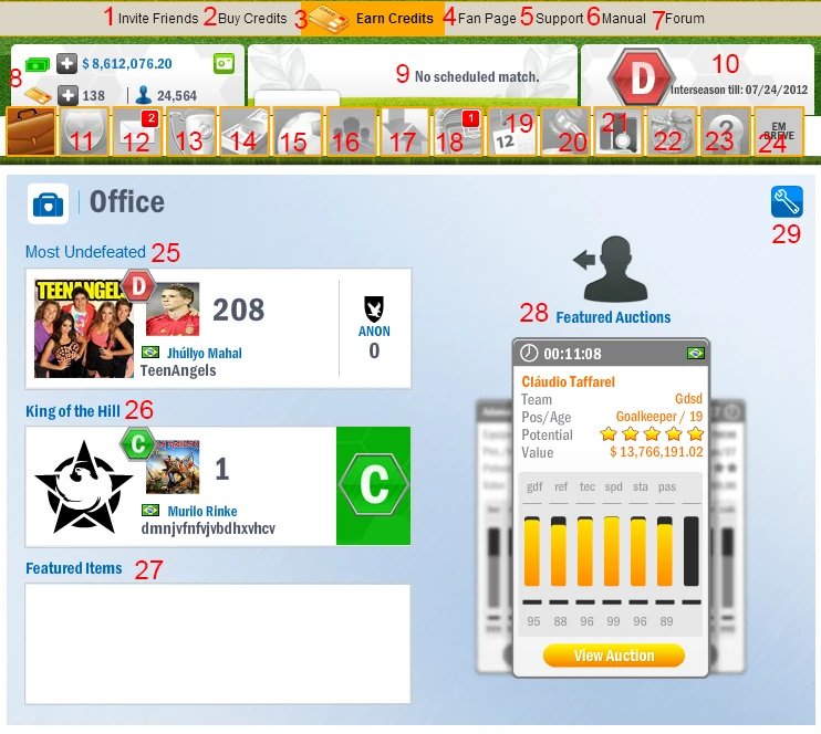 Office | Ultimate Football Manager Wiki | Fandom