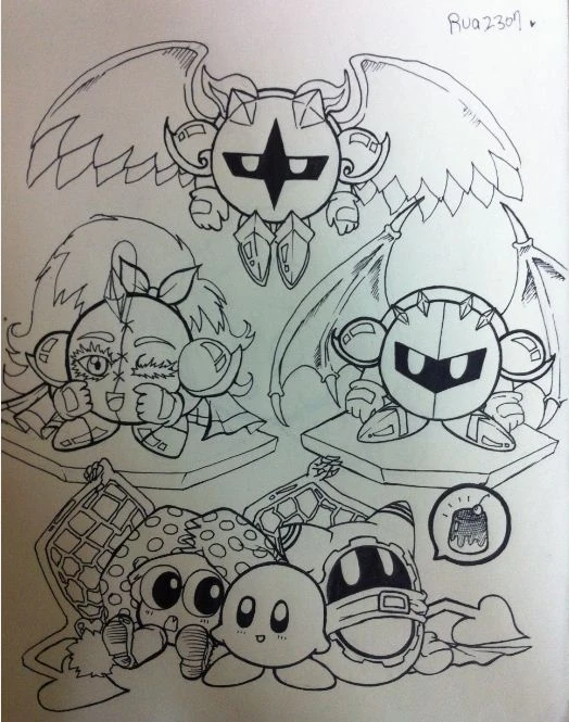 The Tales of the Meta Knights and the Halberd! | Ultimate Kirby ...