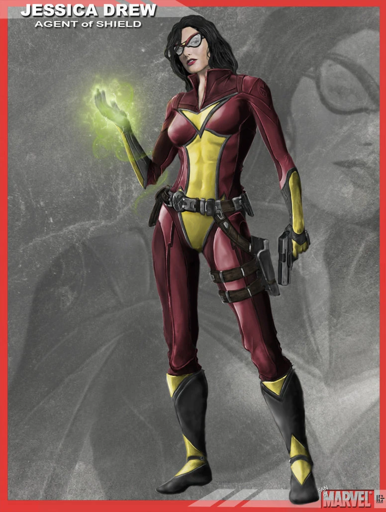 Marvel Spider Woman Jessica Drew