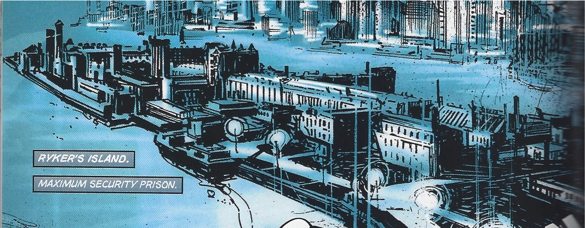 Ryker's Island | Ultimate Marvel Wiki | Fandom