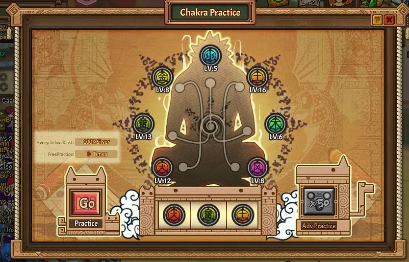 Chakra Practice | Ultimate Naruto Game Wiki | Fandom