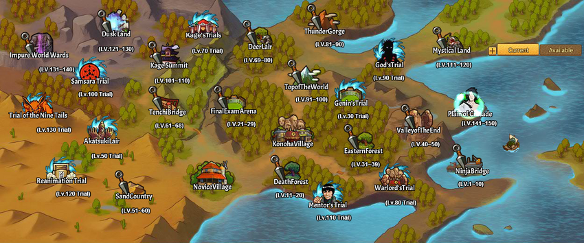Map | Unlimited Ninja Wiki | Fandom