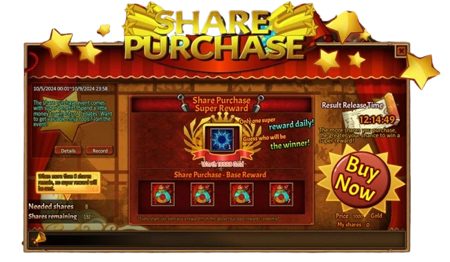 Share Purchase | Unlimited Ninja Wiki | Fandom