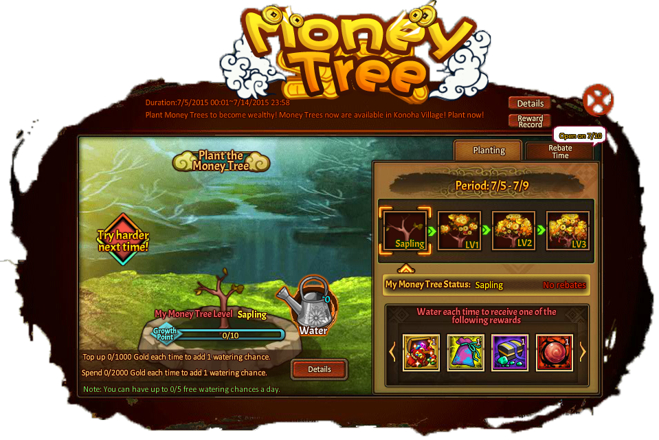 Money Tree | Unlimited Ninja Wiki | Fandom