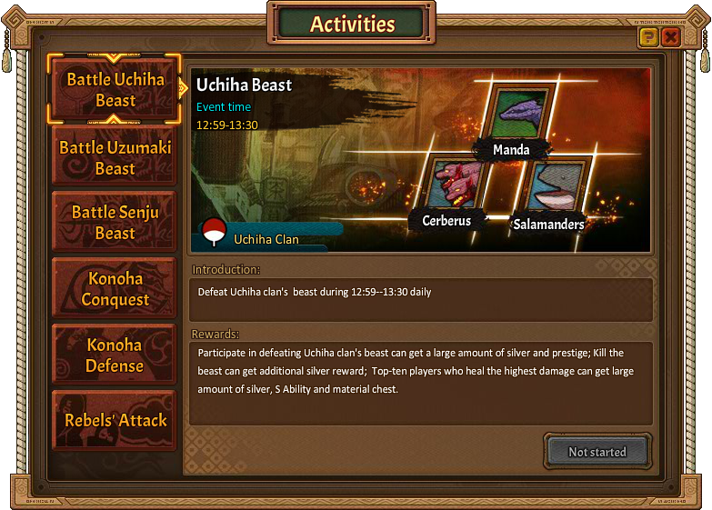 Activity | Unlimited Ninja Wiki | Fandom