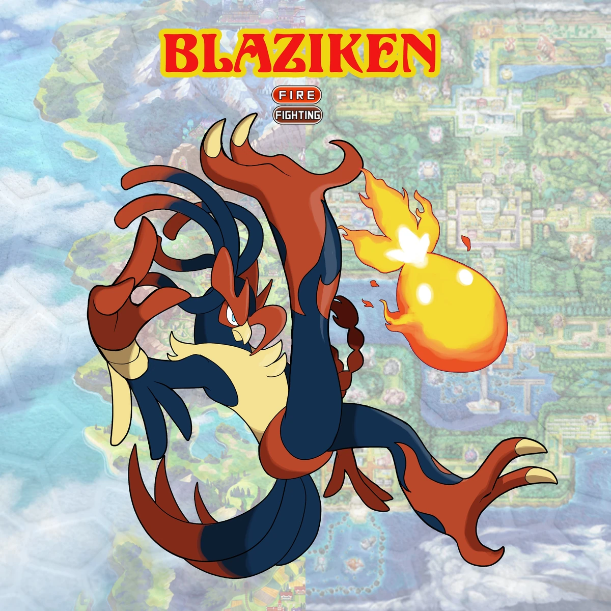Galarian Blaziken | Ultimate Pokedex Wiki | Fandom