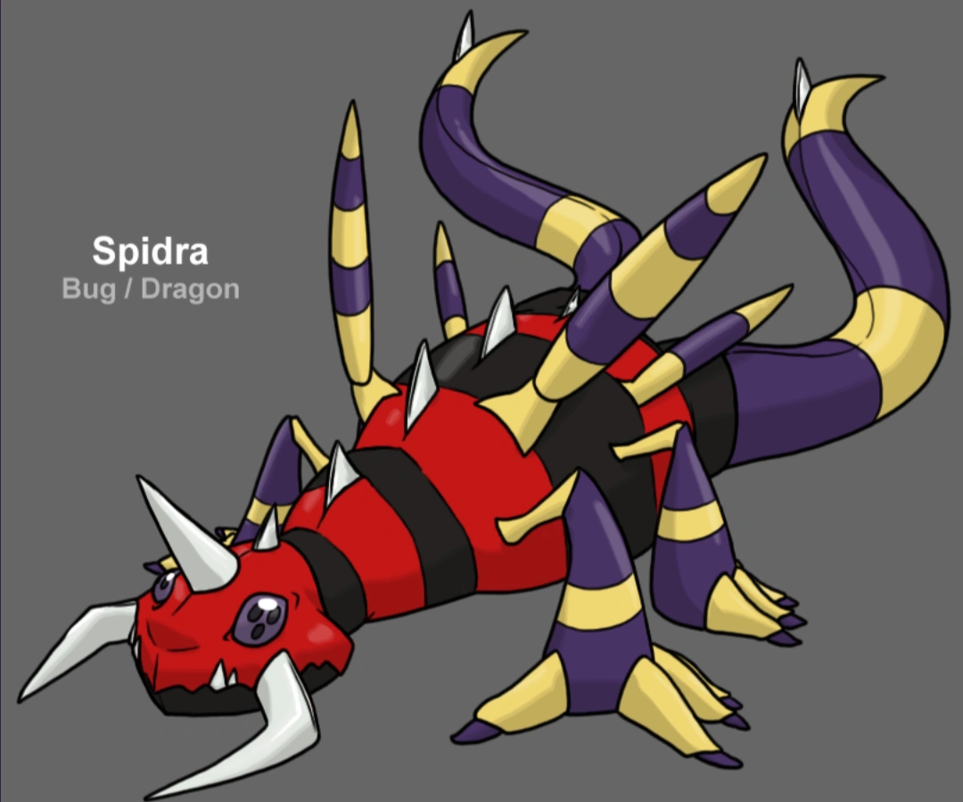 Spidra - Future Kantonian | Ultimate Pokedex Wiki | Fandom