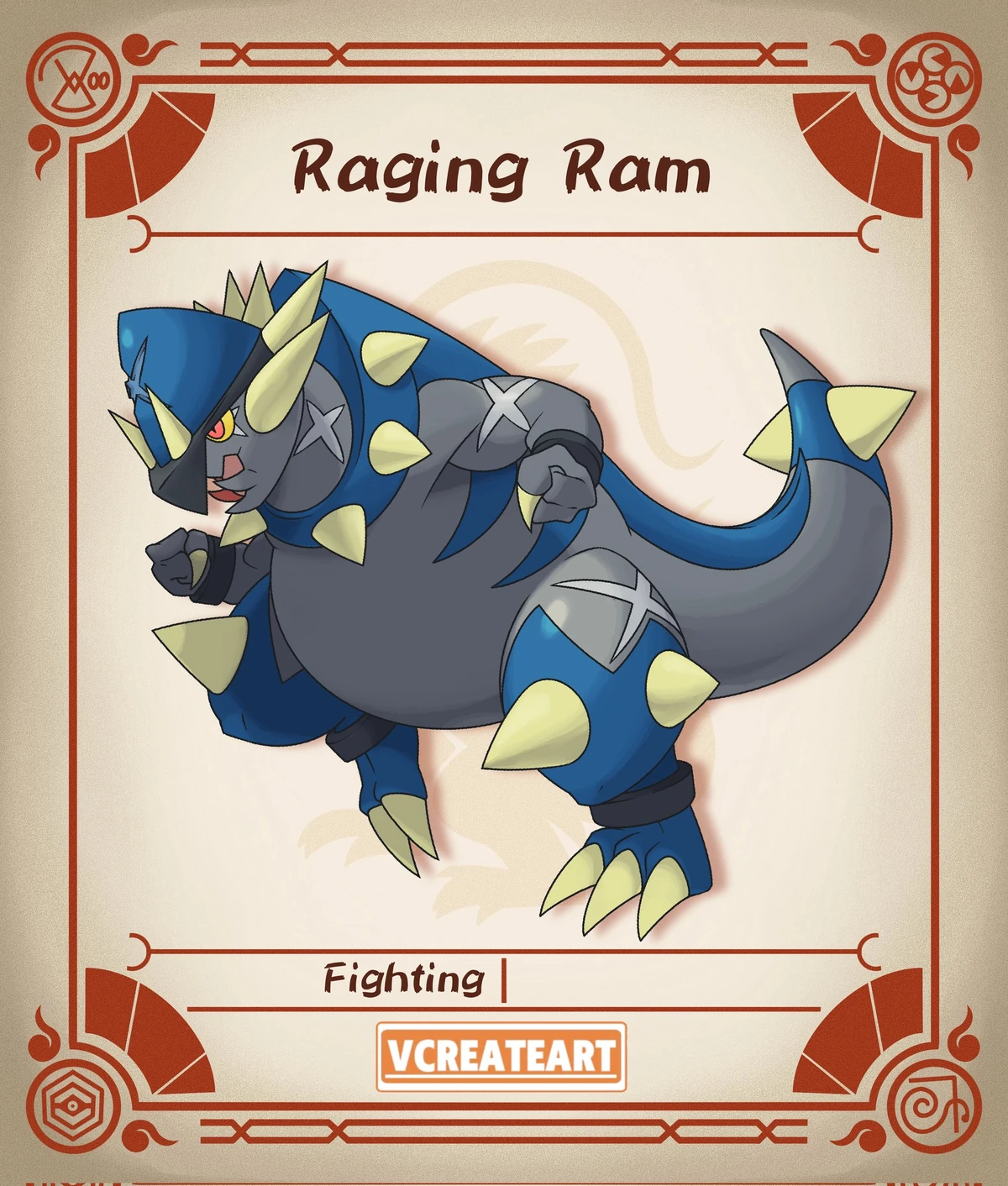 Raging Ram | Ultimate Pokedex Wiki | Fandom