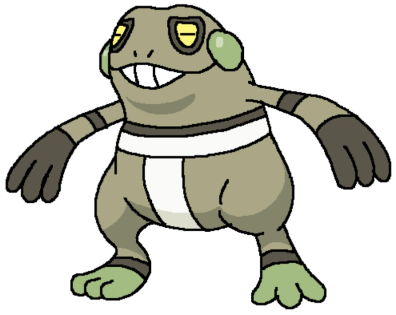 Roundian Croagunk | Ultimate Pokedex Wiki | Fandom