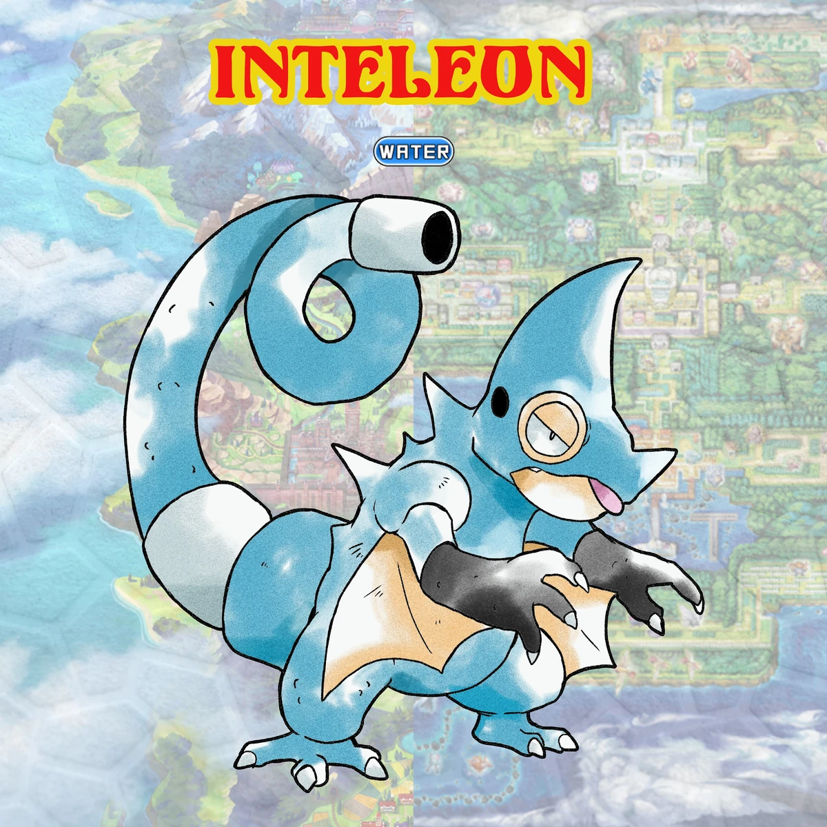 Kantonian Inteleon | Ultimate Pokedex Wiki | Fandom