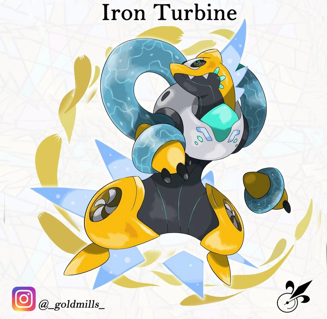 Iron Turbine | Ultimate Pokedex Wiki | Fandom