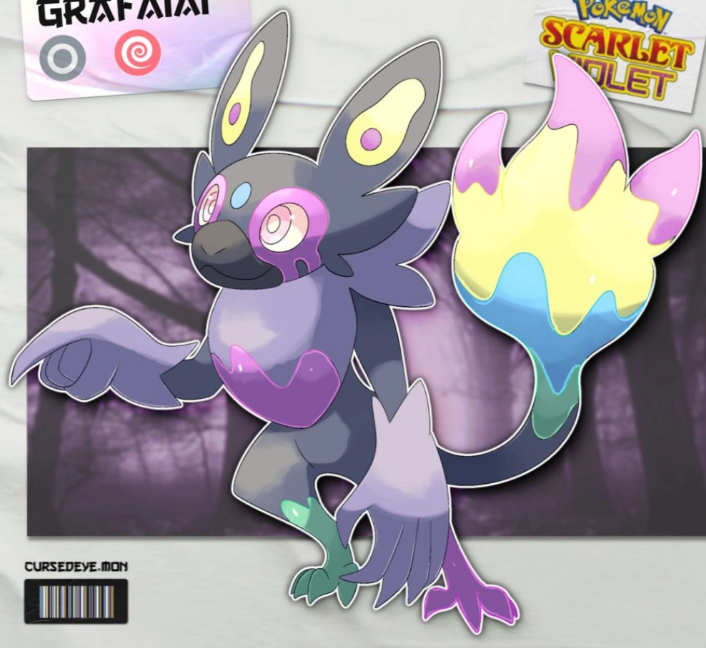 Grafaiai of the Predictia Region | Ultimate Pokedex Wiki | Fandom