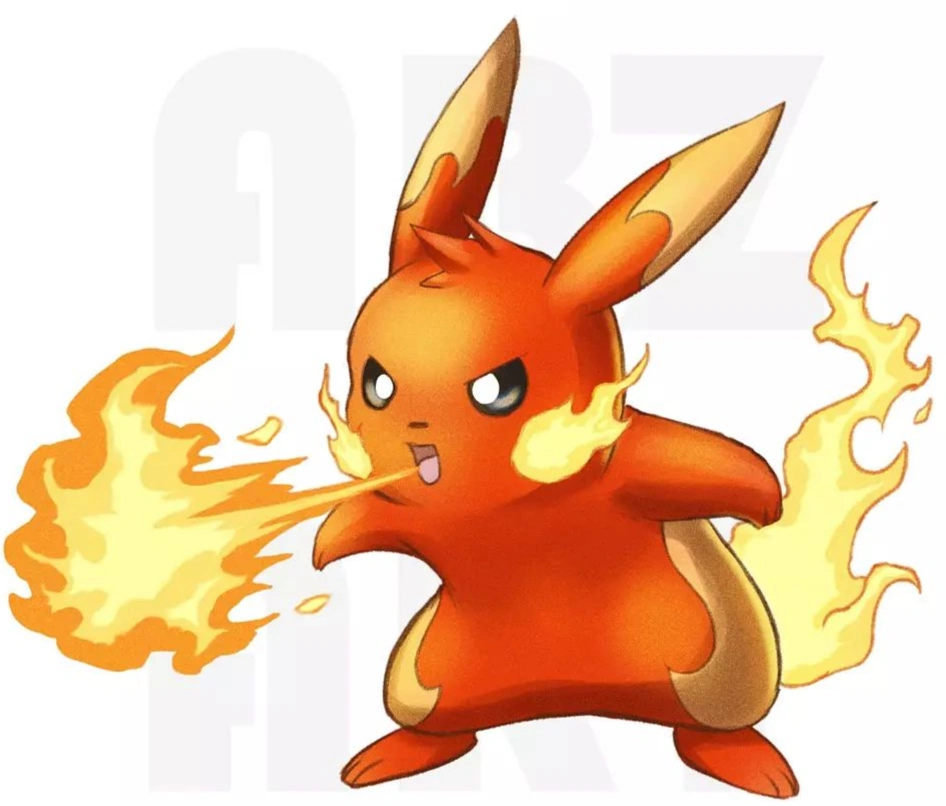 Fire Pikachu | Ultimate Pokedex Wiki | Fandom