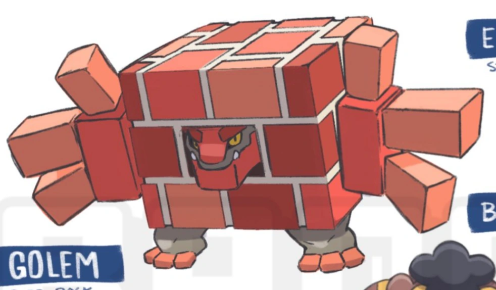 Wide Golem | Ultimate Pokedex Wiki | Fandom