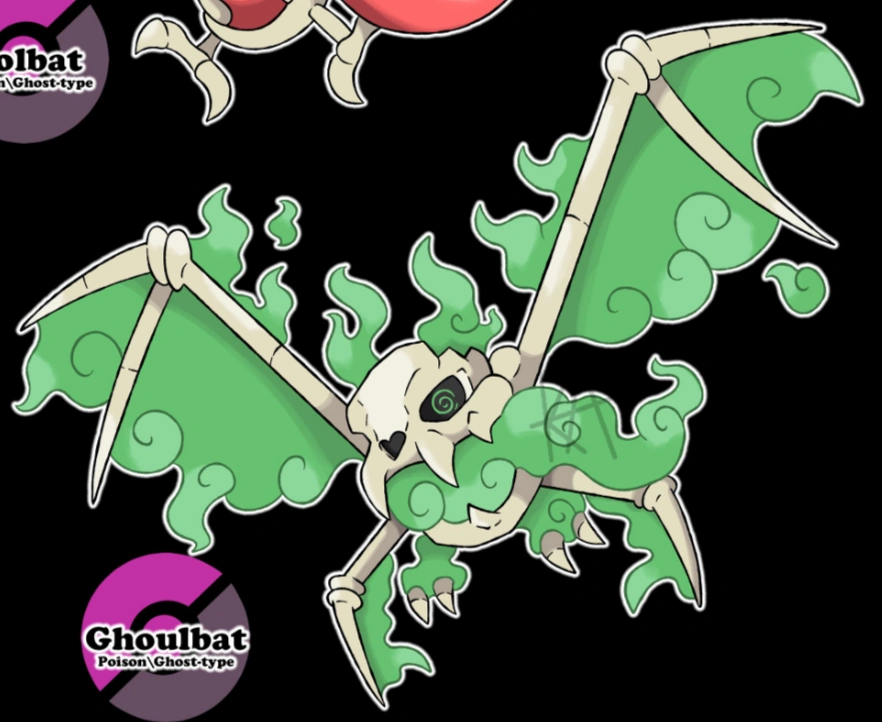 Ghoulbat | Ultimate Pokedex Wiki | Fandom