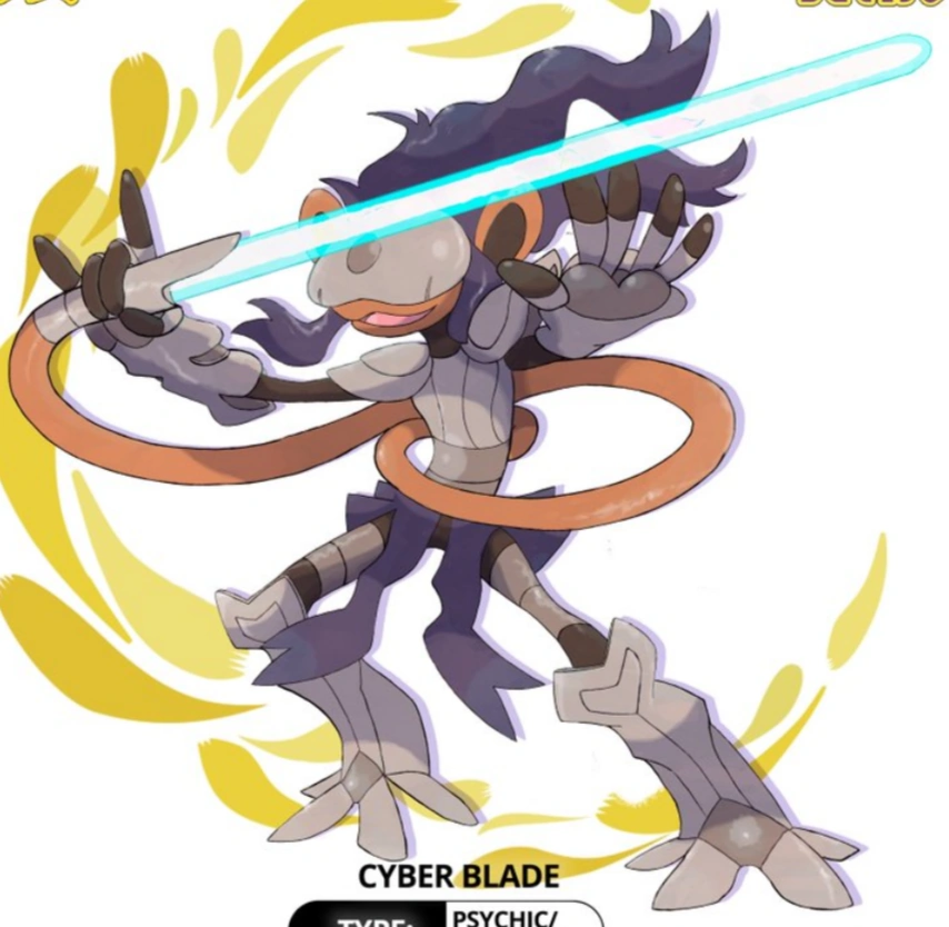 Cyber Blade | Ultimate Pokedex Wiki | Fandom